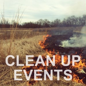 clean up events | greener orange and blue